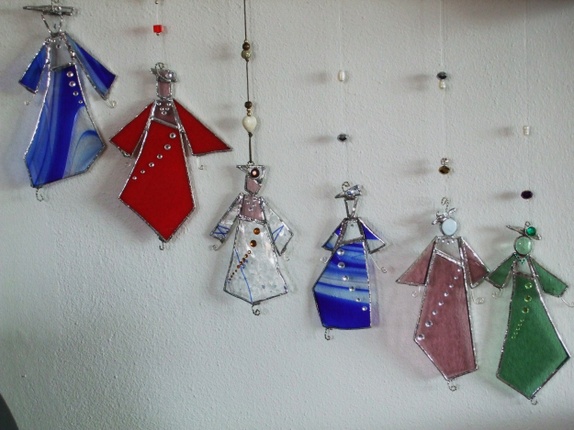 Tiffany- damer/engler og lysholdere - Epla