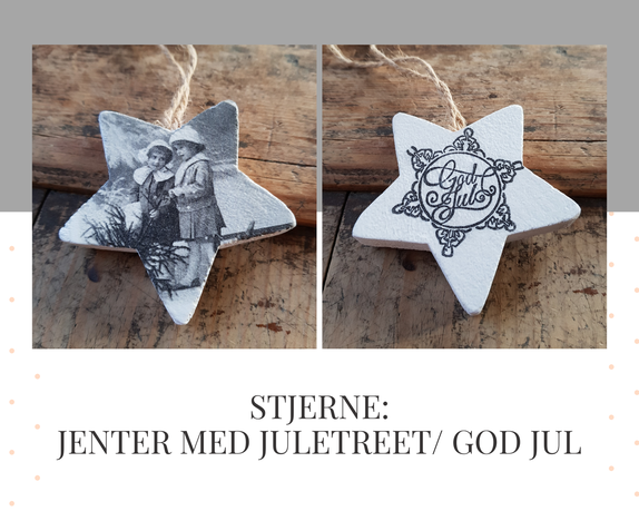 Stjerner i treverk - Epla