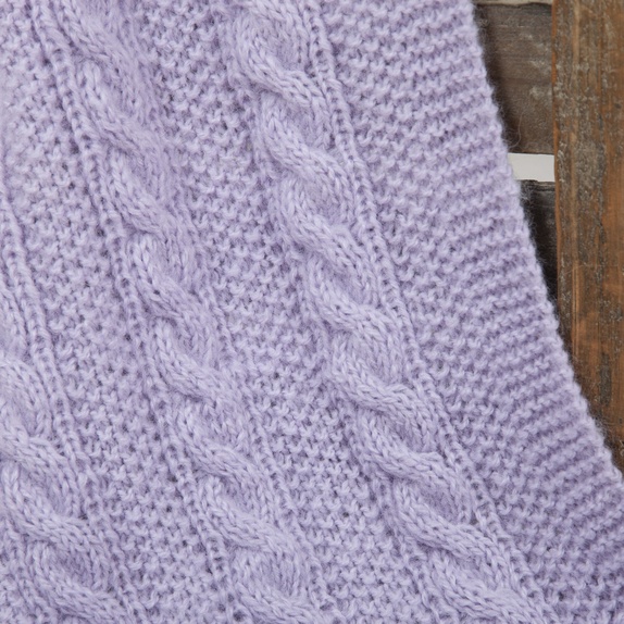 Babyteppe/Vognteppe - Babyalpakka - Epla