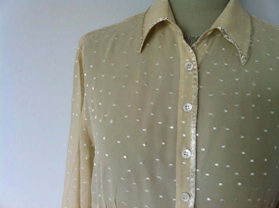 Laura Ashley silkebluse - Epla