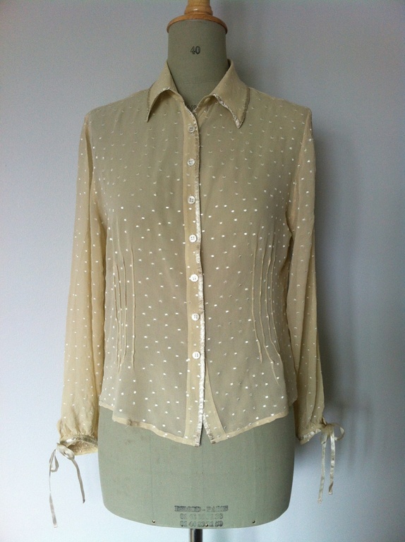 Laura Ashley silkebluse - Epla