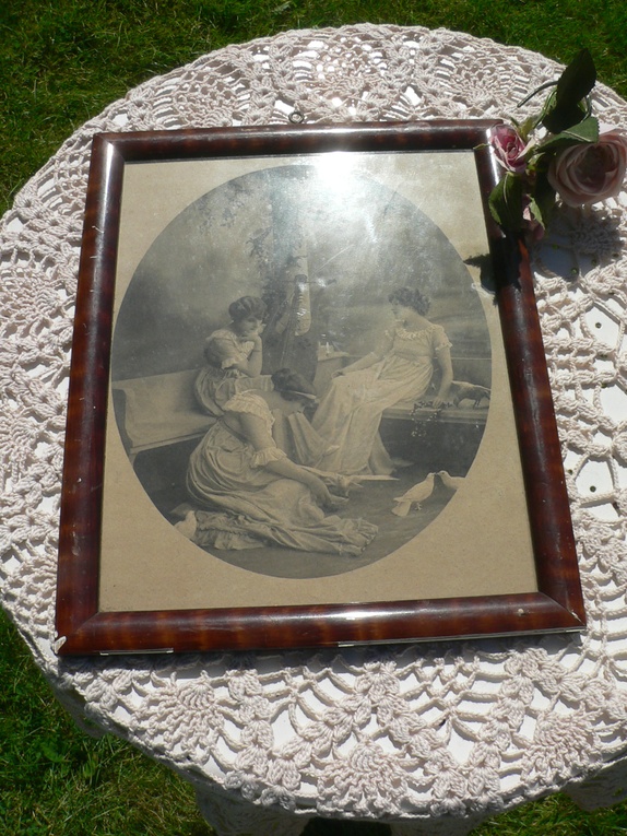 Antikt vakkert bilde - Epla