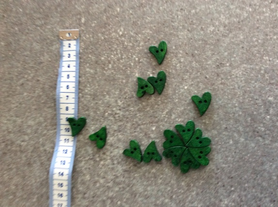 *Hjerteknapper i tre - Epla