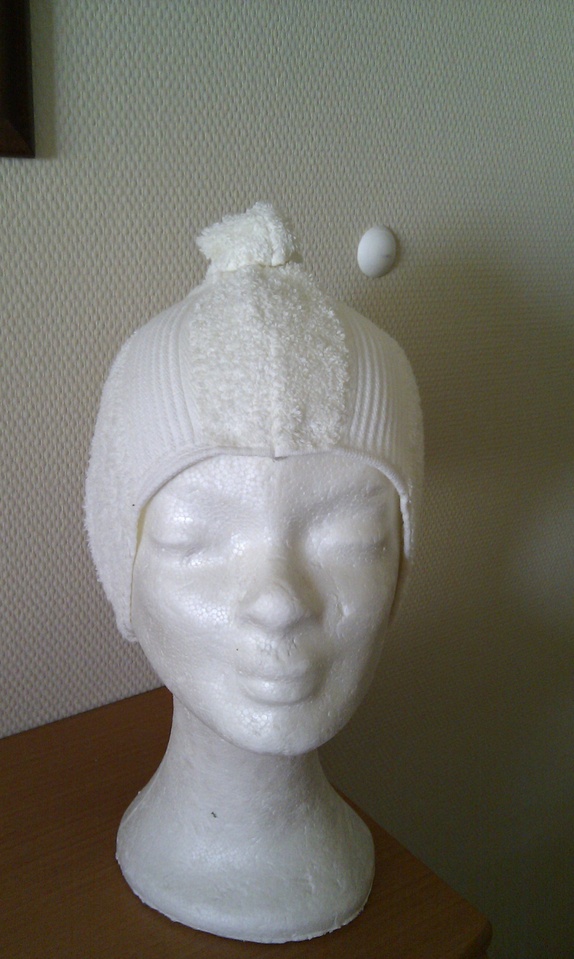 Frottè-turban.HVIT - Epla