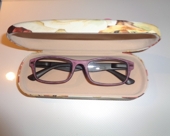 Brilleetui med Roser / Blomster - Epla