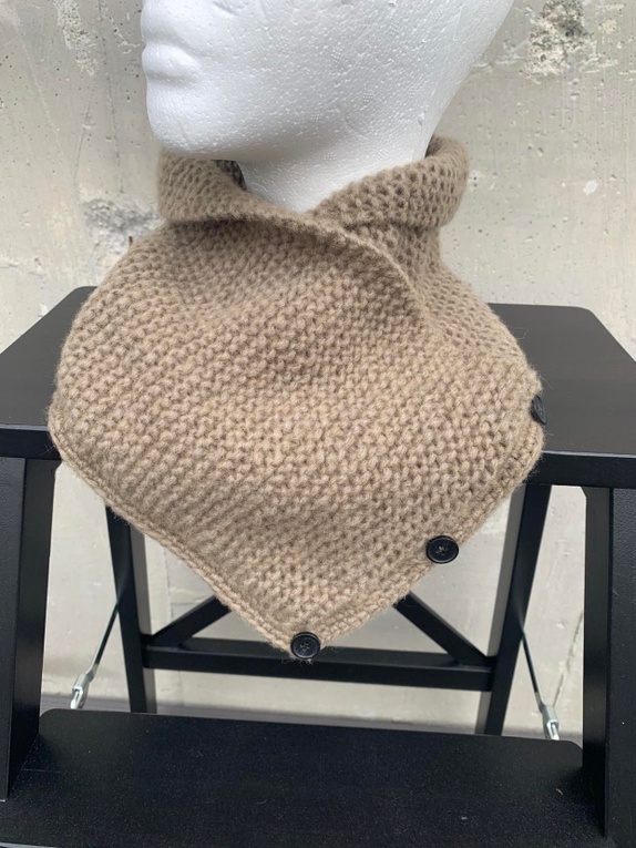 Mykt og godt strikket sett - 3 deler (kan deles) - one size - Epla