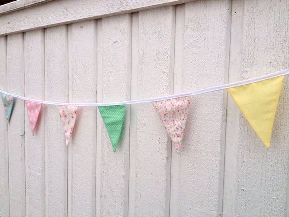 Søt vimpelrekke (12 vimpler) - Epla