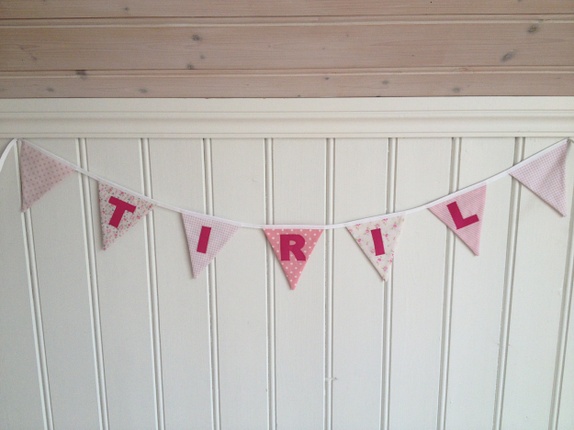 Vimpelrekke (35,- pr. bokstav) - Epla