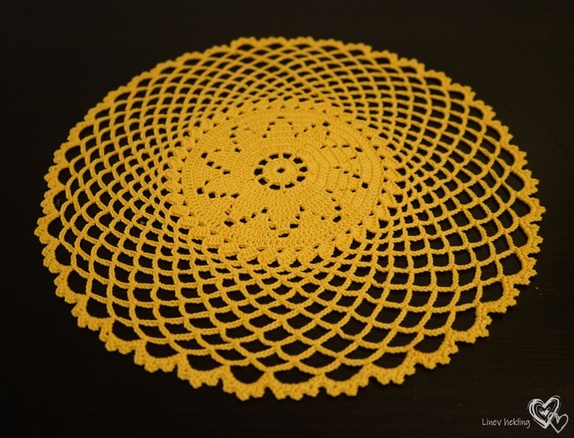 Gul liten duk - Epla