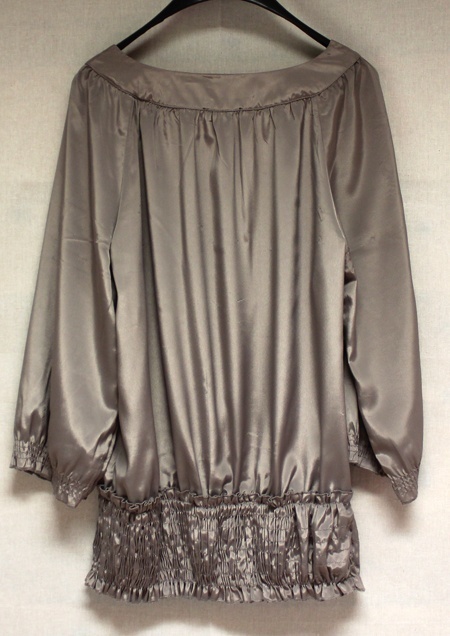 Bluse, lys sjokolade. Str.M - Epla