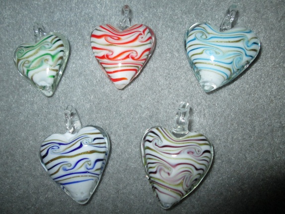 SALG! Flotte glasshjerter - Epla